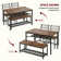 17 Stories Emond Rectangular Modern/Farmhouse/Rustic/Industrial Dining Set & Reviews | Wayfair
